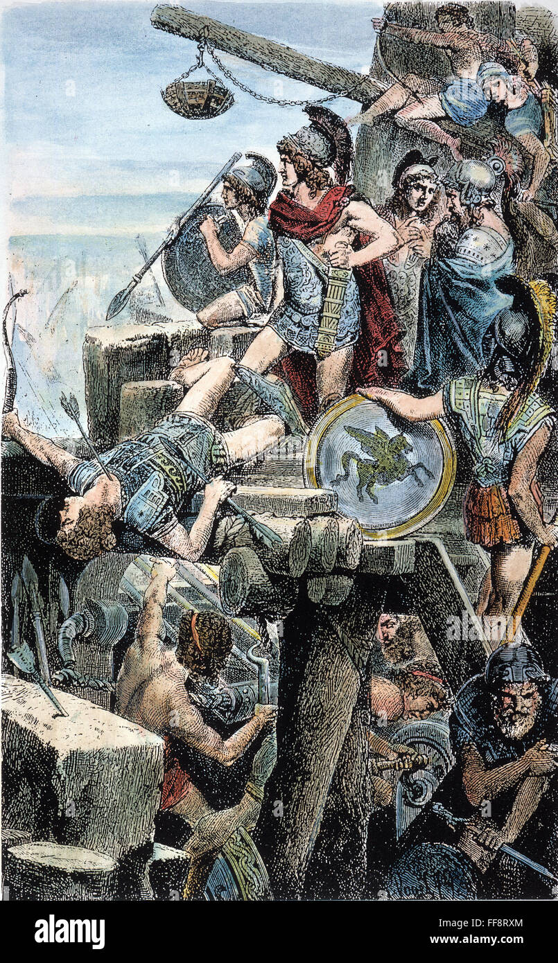 ALEXANDER THE GREAT /n(356-326 B.C.). King of Macedonia, 336-323 B.C ...