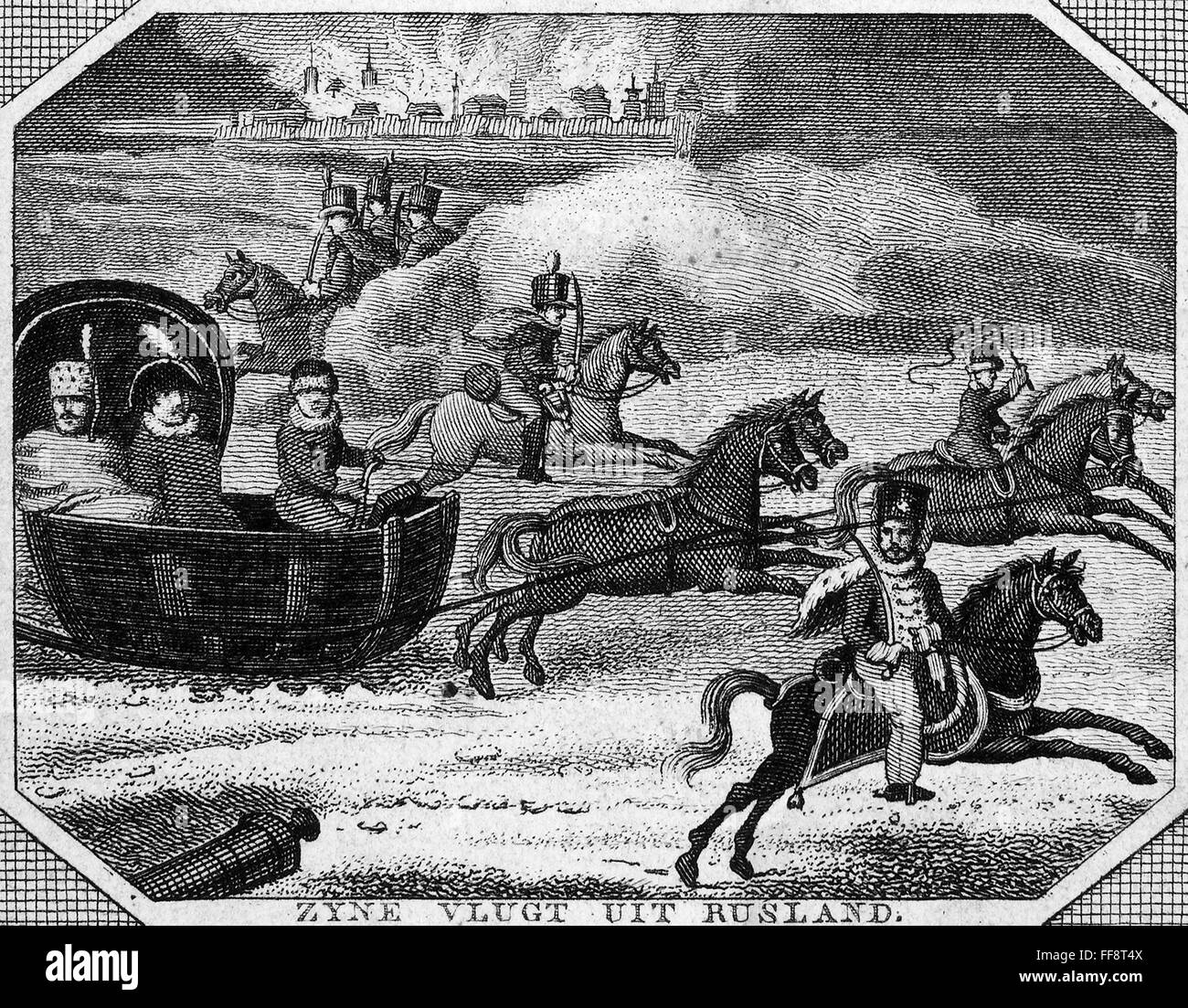 Napoleon russia winter hi-res stock photography and images - Alamy