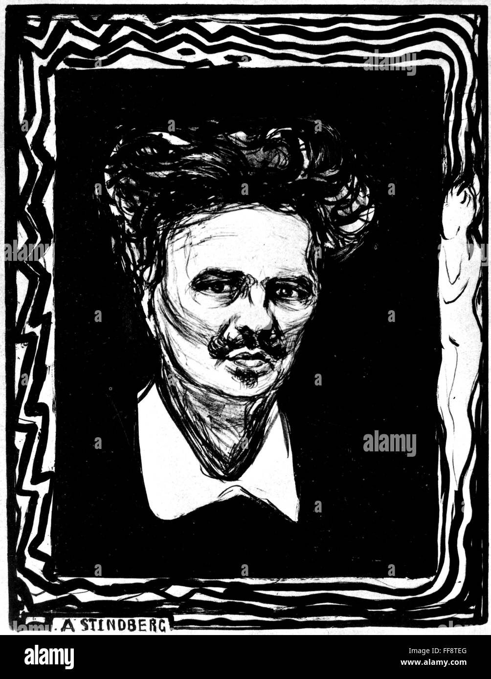 AUGUST STRINDBERG /n(1849-1912). Swedish playwright and novelist ...