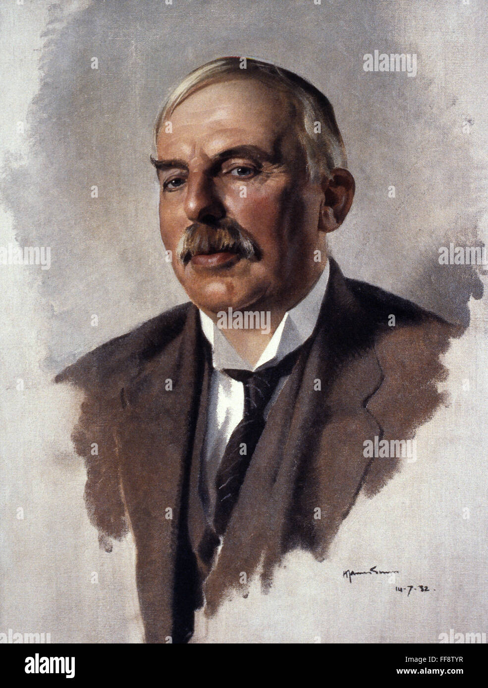 ERNEST RUTHERFORD /n(1871-1937). 1st Baron Rutherford of Nelson ...