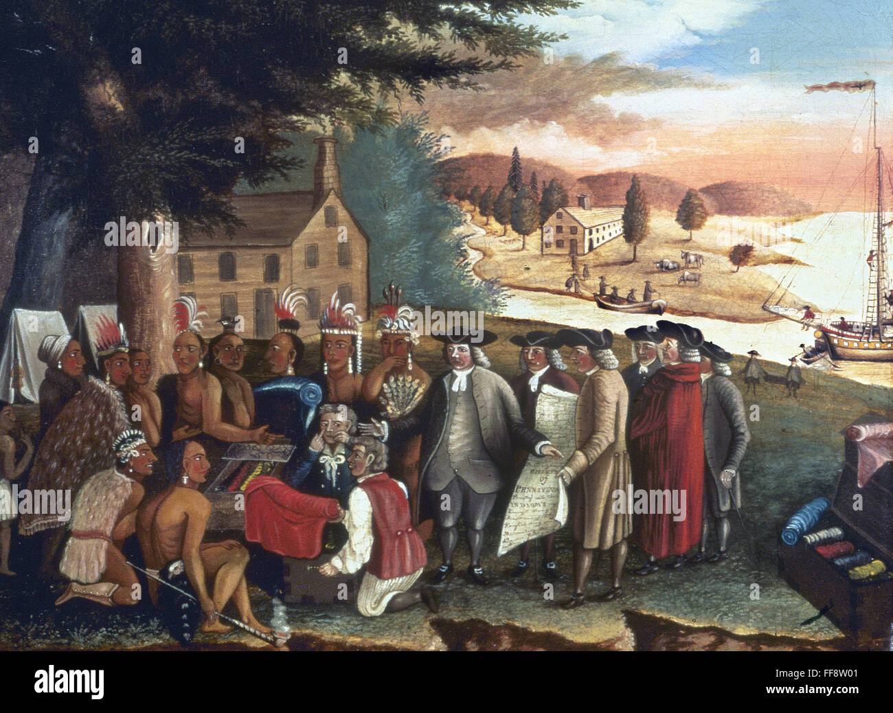 WILLIAM PENN (1644-1718). /nEnglish religious reformer and colonialist ...