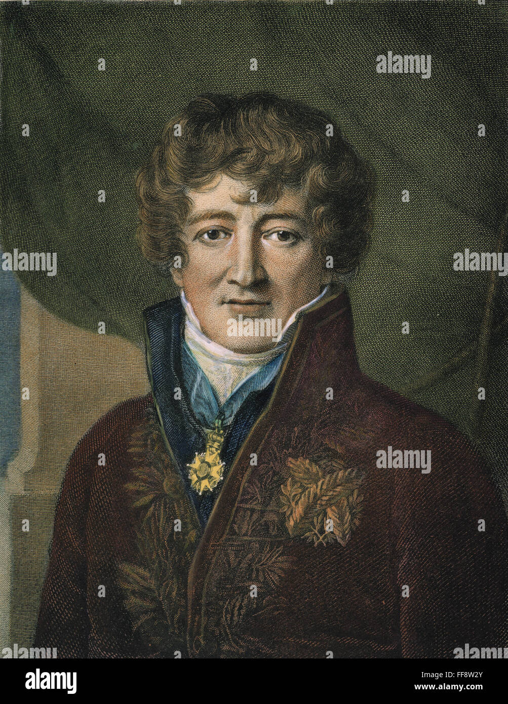 GEORGES CUVIER (1769-1832)./nFrench naturalist and zoologist. Line ...
