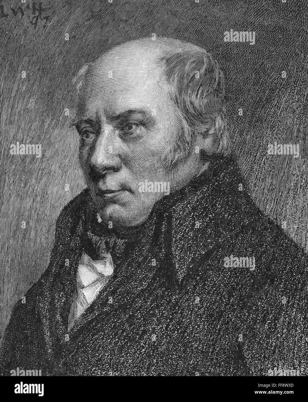 WILLIAM SMITH (1769-1839). /nEnglish geologist. Wood engraving, 19th ...