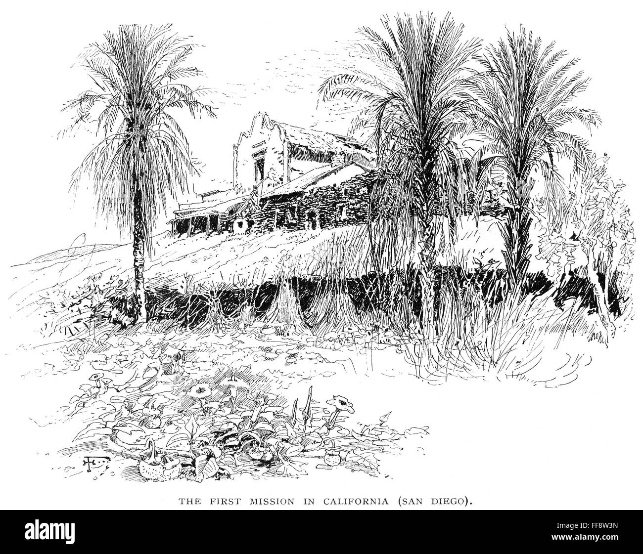 MISSION: CALIFORNIA. /nSan Diego de Alcala, founded by Father Junipero ...
