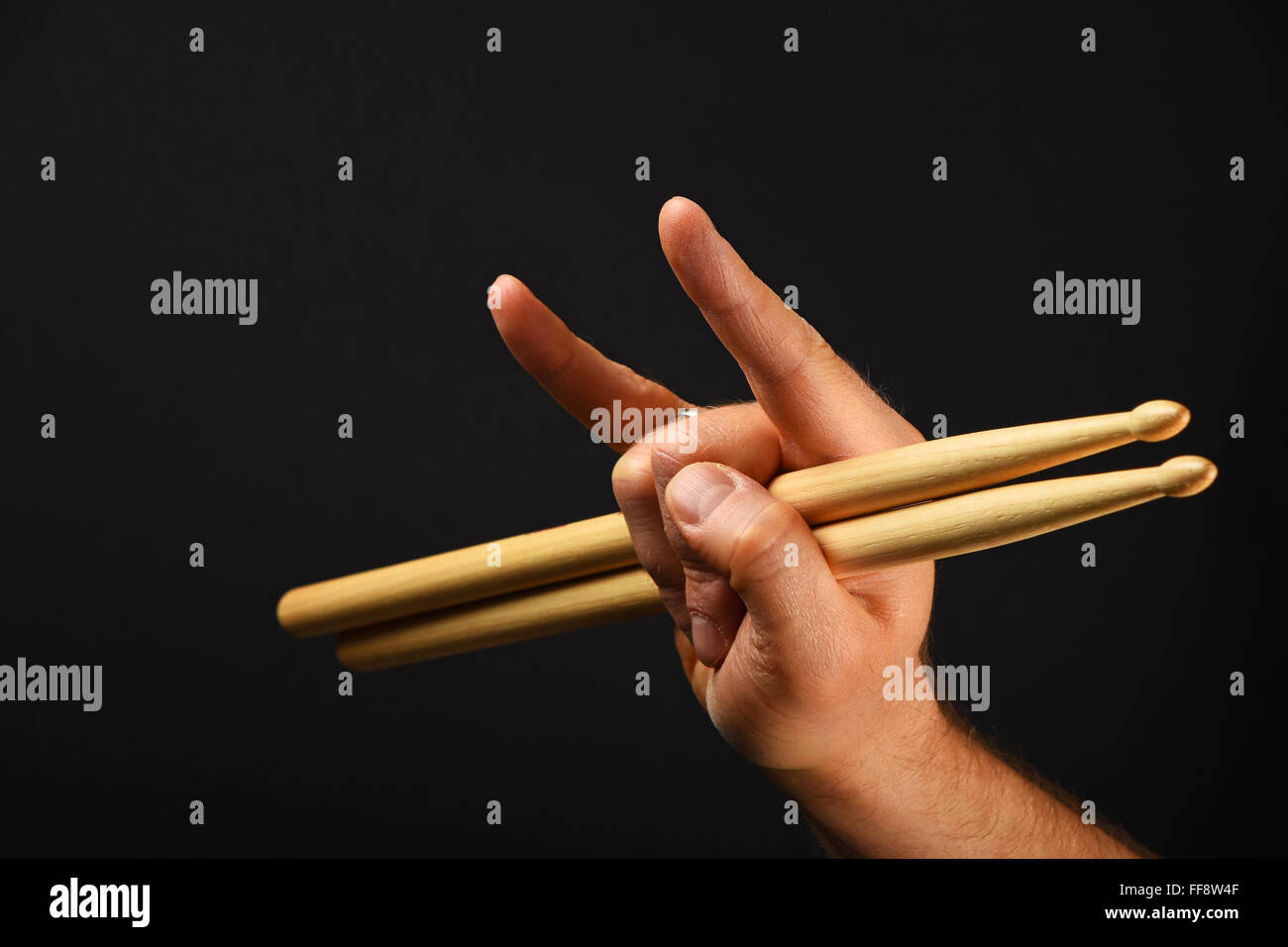 Side view fist hand gesture hi-res stock photography and images - Alamy