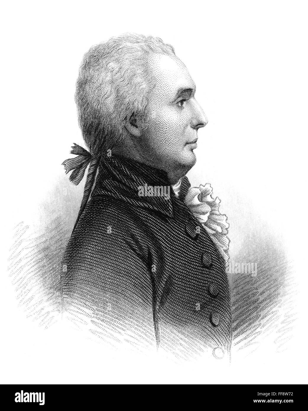GOUVERNEUR MORRIS /n(1752-1816). American statesman and diplomat. Line ...