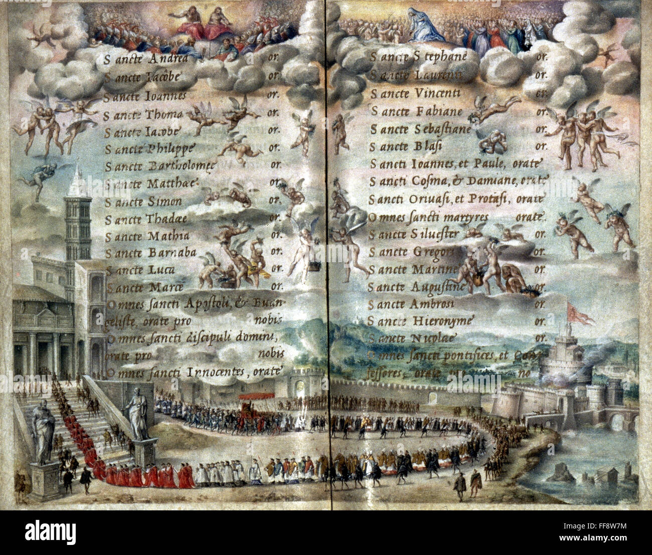 CORPUS CHRISTI PROCESSION /nAt St. Peter's Cathedral in Rome ...