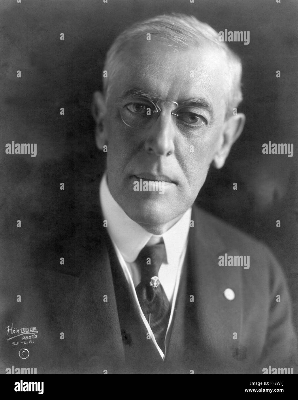 WOODROW WILSON (1856-1924). /n28th President of the United States ...
