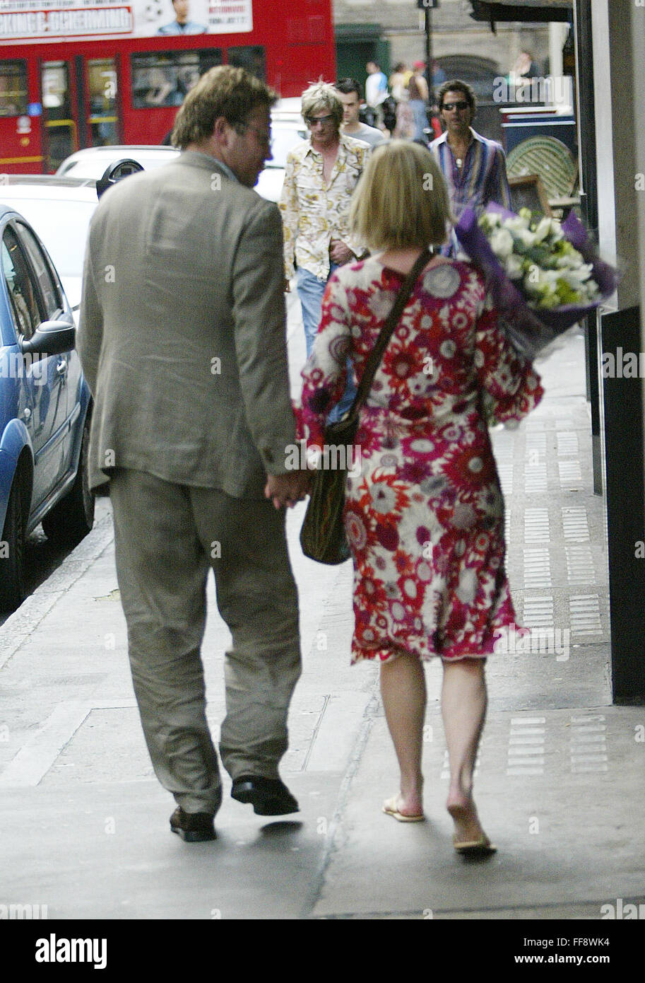 Mariella Frostrup at Londons Ivy 5 pics (credit image©Jack Ludlam Stock ...