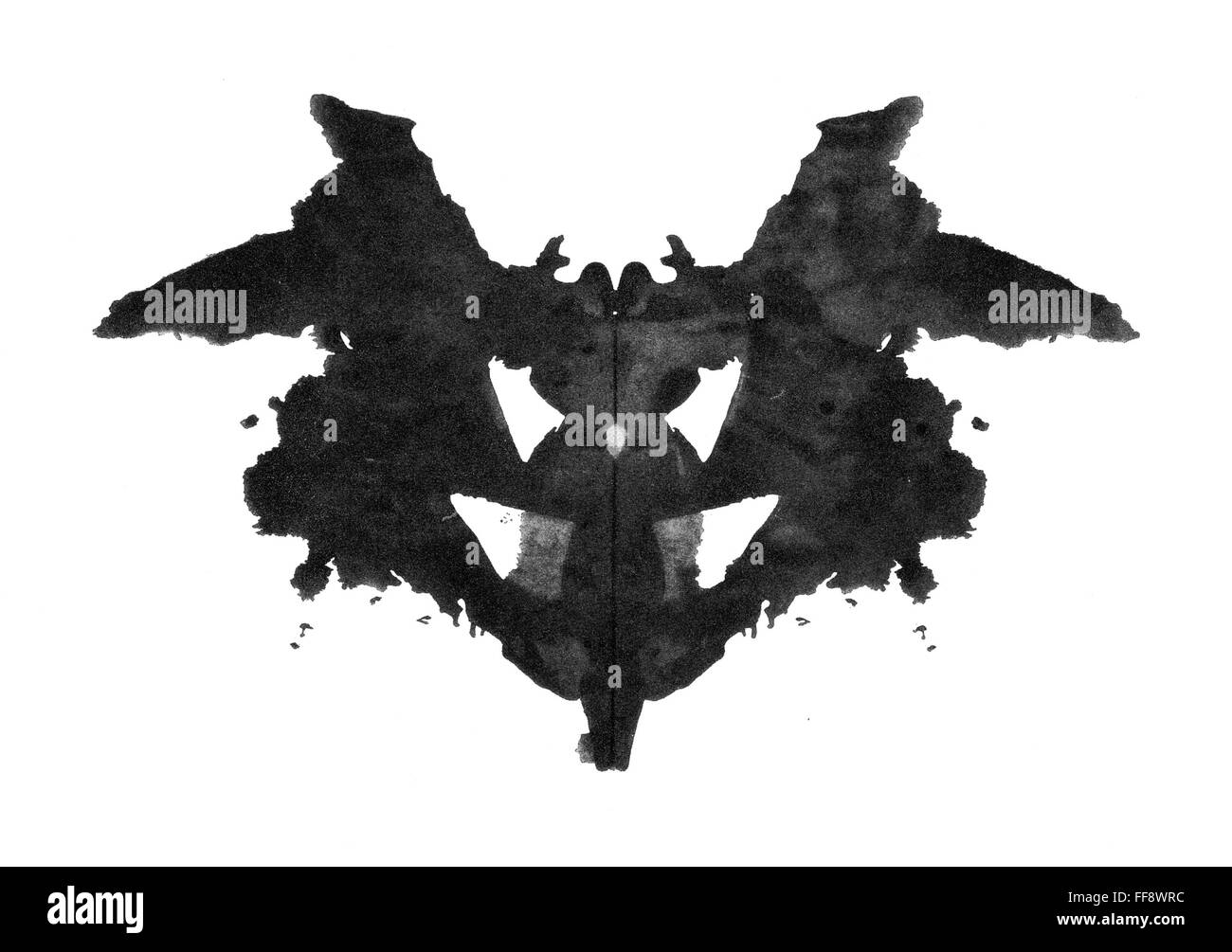 RORSCHACH INKBLOT, 1921. /nThe first inkblot test devised by Hermann ...