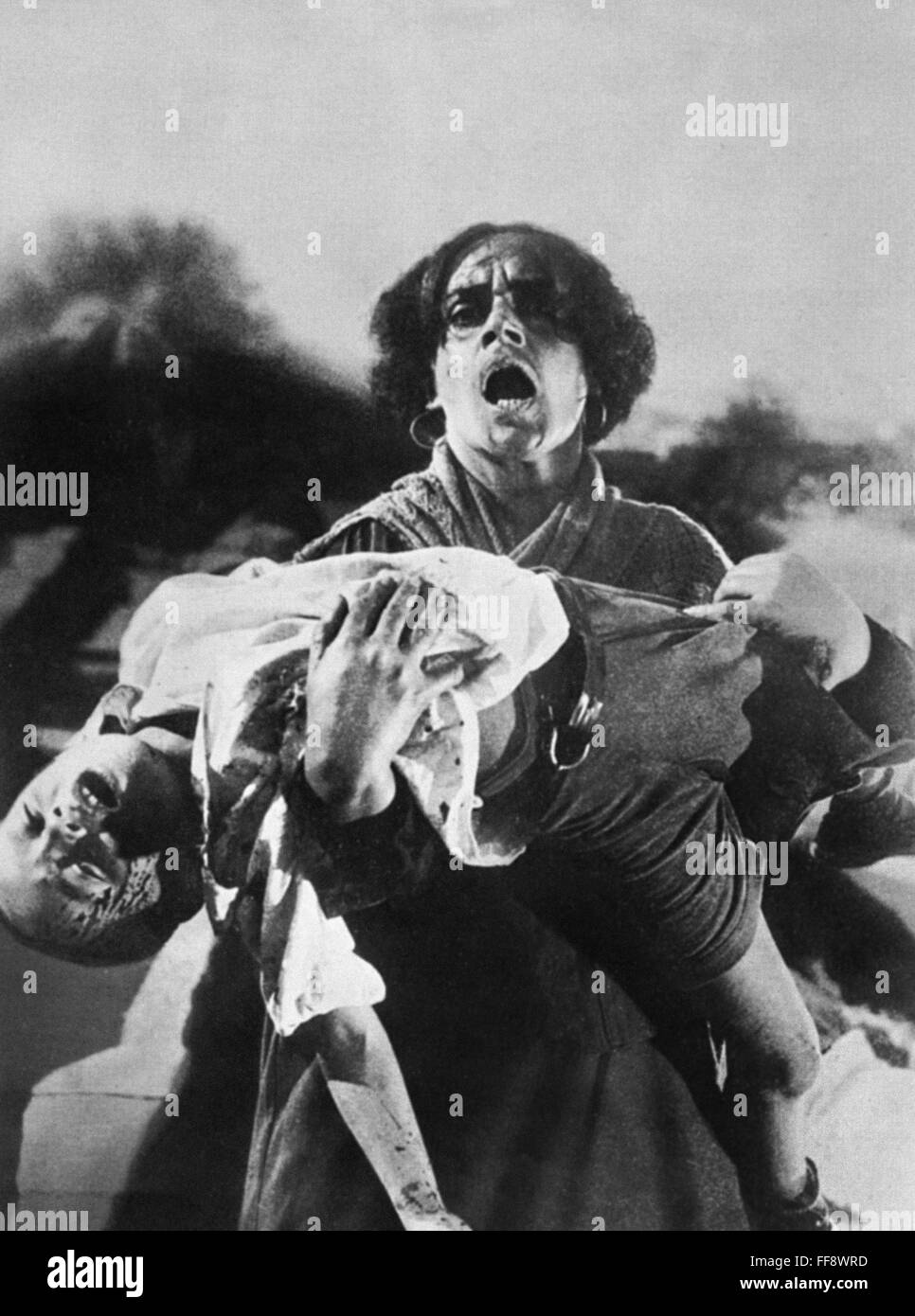 BATTLESHIP POTEMKIN, 1925. /nA mother carrying her dead son during the ...