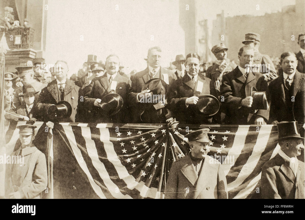 ALFRED E. SMITH, c1920. /nAlfred E. Smith, John F. Hylan (mayor of New ...