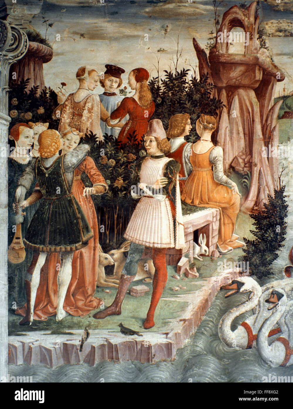 COSSA: TRIUMPH OF VENUS. /n'Allegory of April: The Triumph of Venus ...