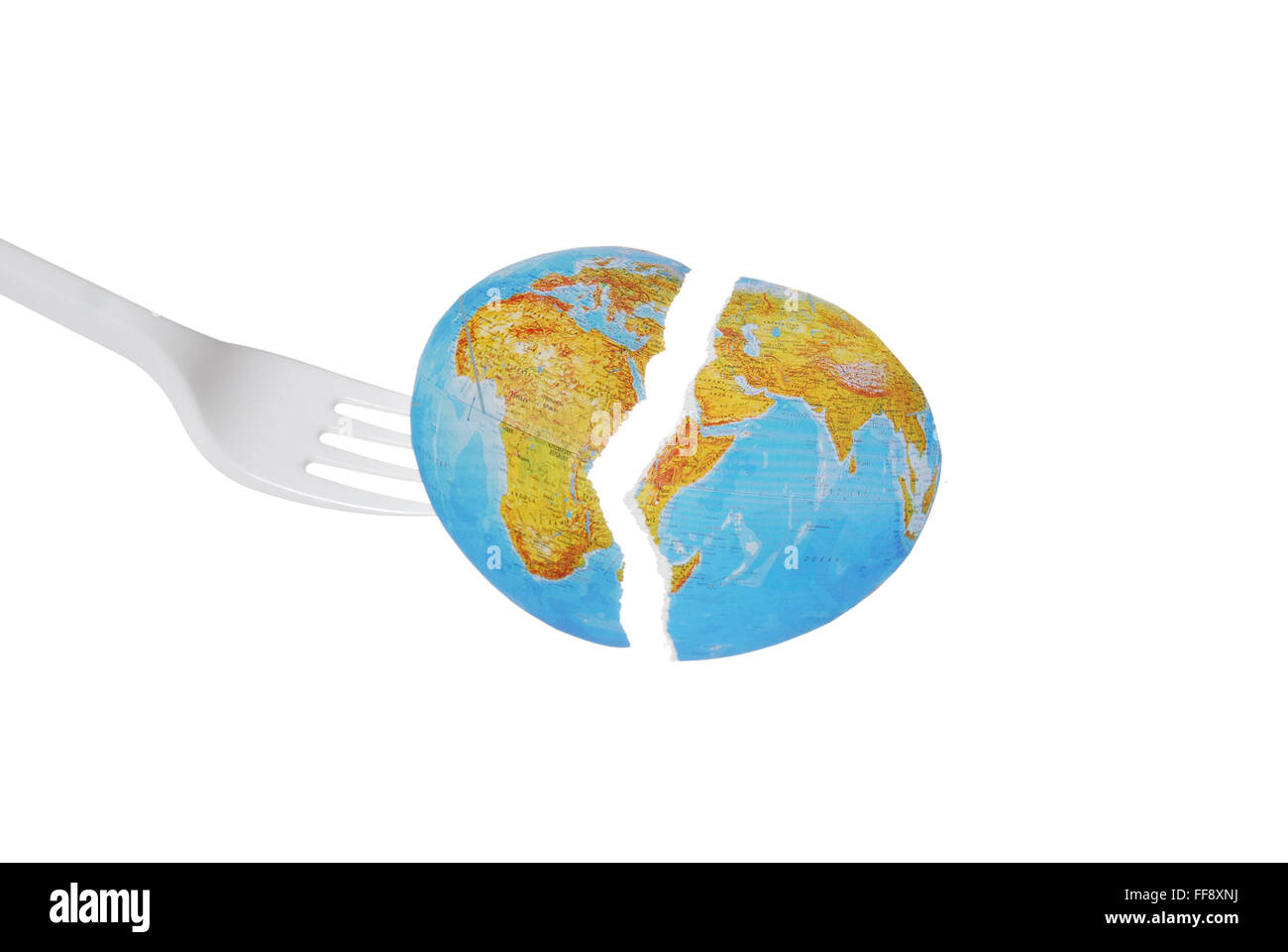 Broken map hi-res stock photography and images - Alamy