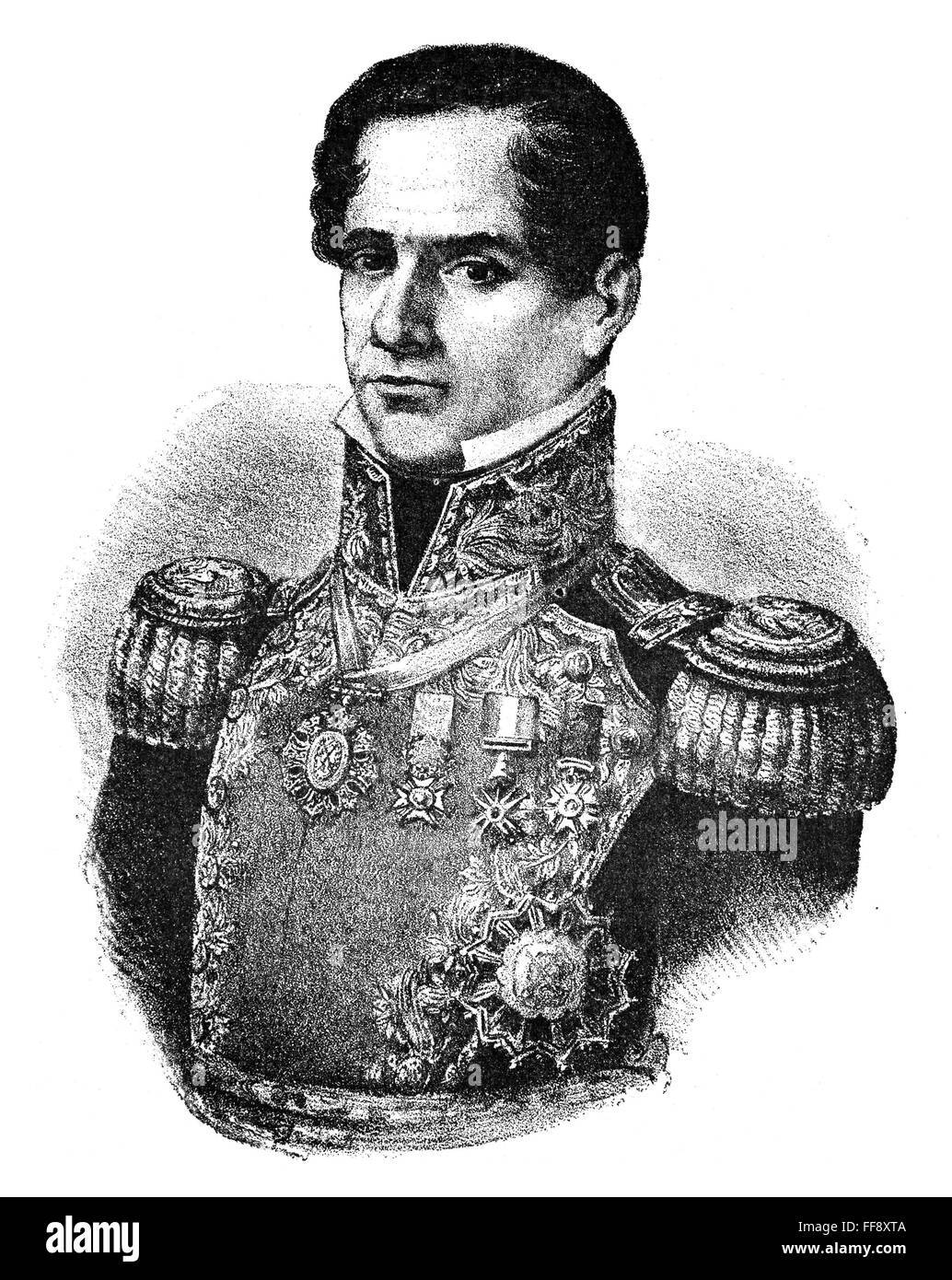 ANTONIO LOPEZ de SANTA ANNA /n(1794-1876). Mexican soldier and ...