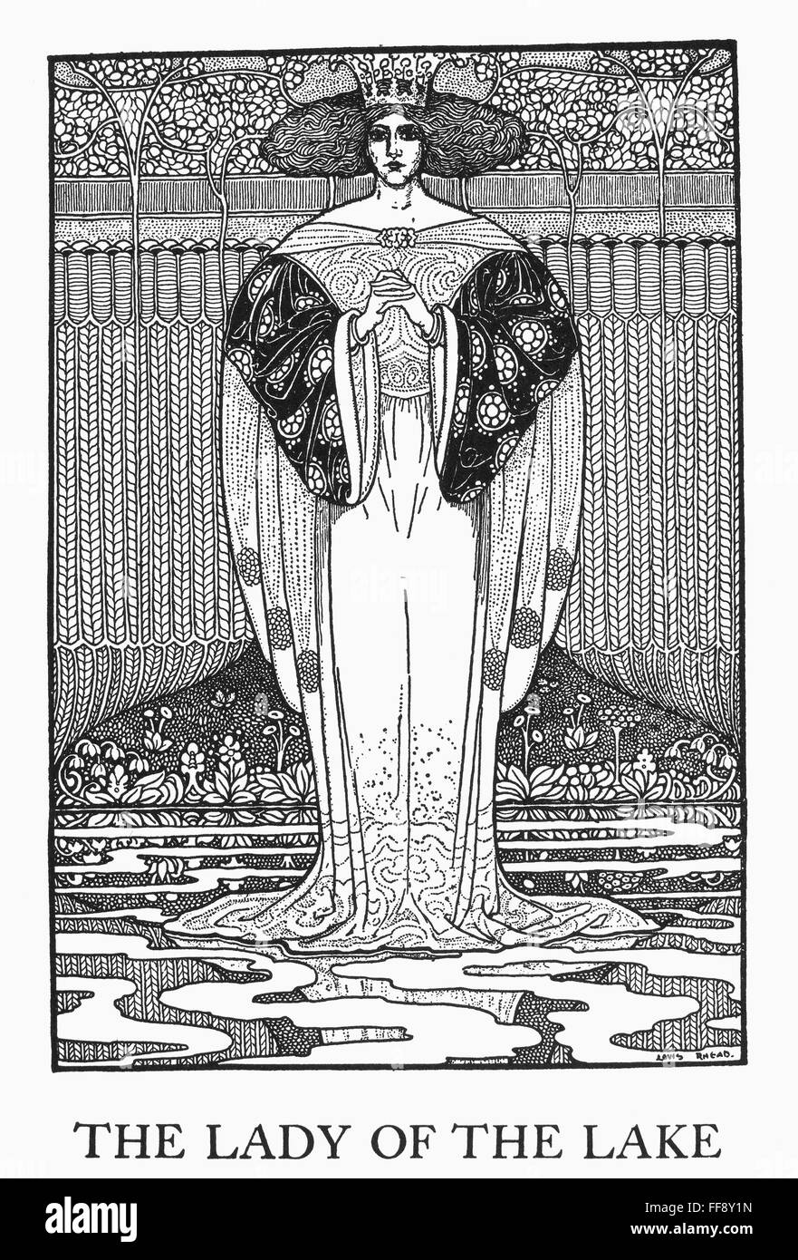 King arthur excalibur lake hi-res stock photography and images - Alamy