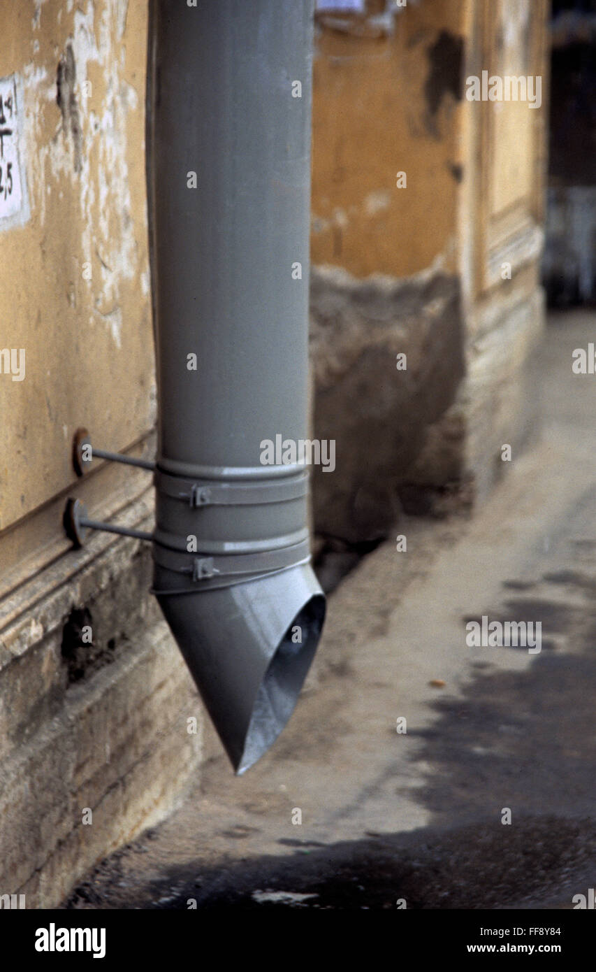 Drain Pipe St Petersburg Russia Stock Photo - Alamy