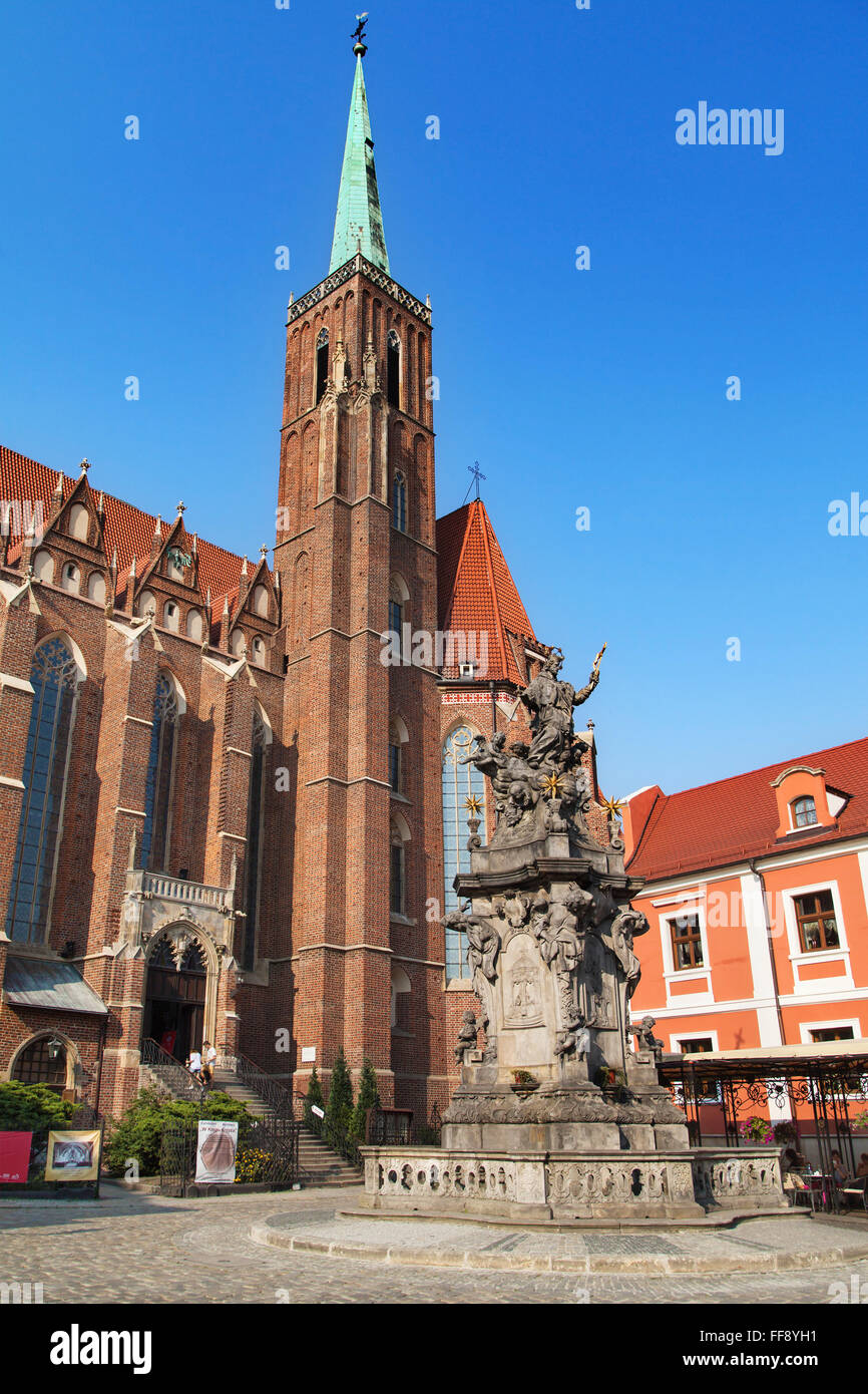 Collegiate Church of the Holy Cross and St Bartholomew in Wroclaw ...