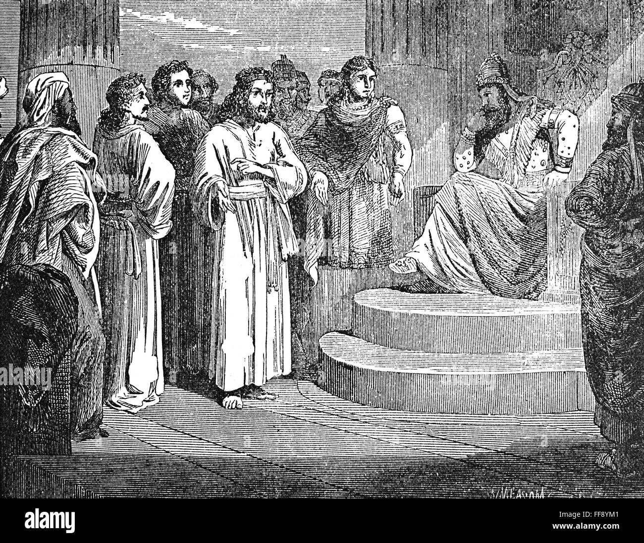 CYRUS II (600-529 BC). /nKnown as Cyrus the Great. King of Persia 550 ...