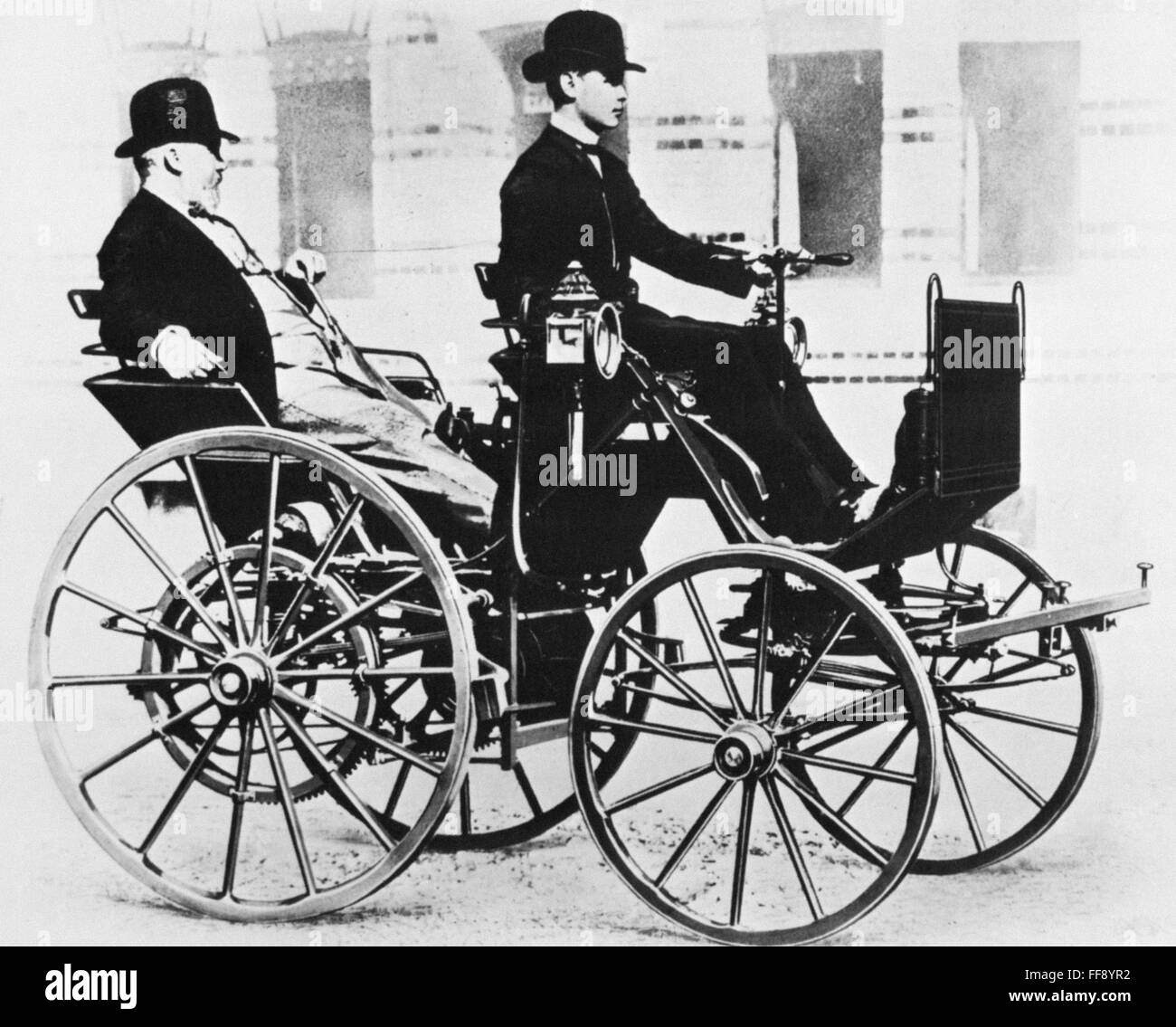 GOTTLIEB DAIMLER /n(1834-1900). German engineer and pioneer automobile ...