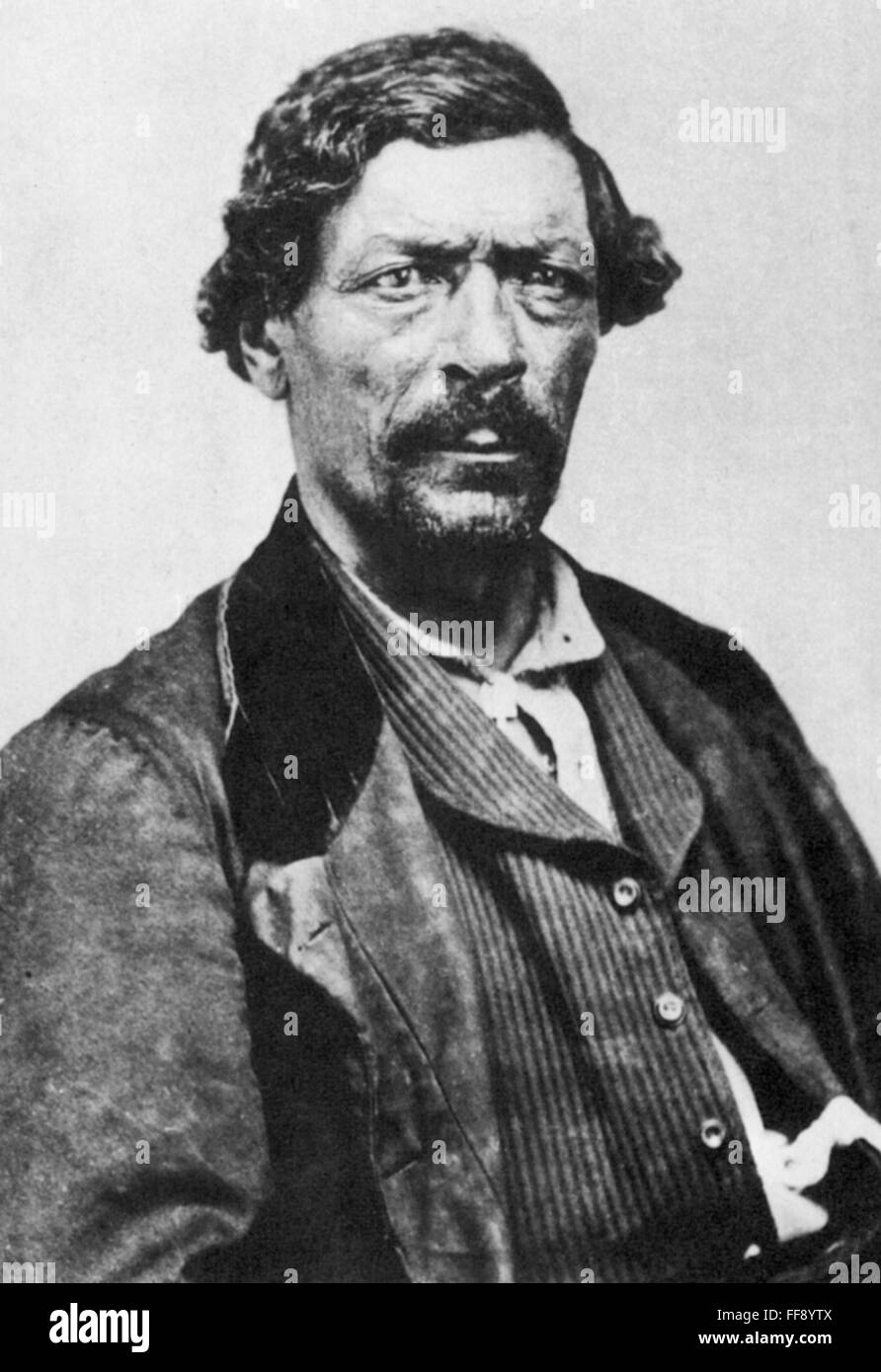 JAMES P. BECKWOURTH /n(1798-1867). American frontiersman Stock Photo ...