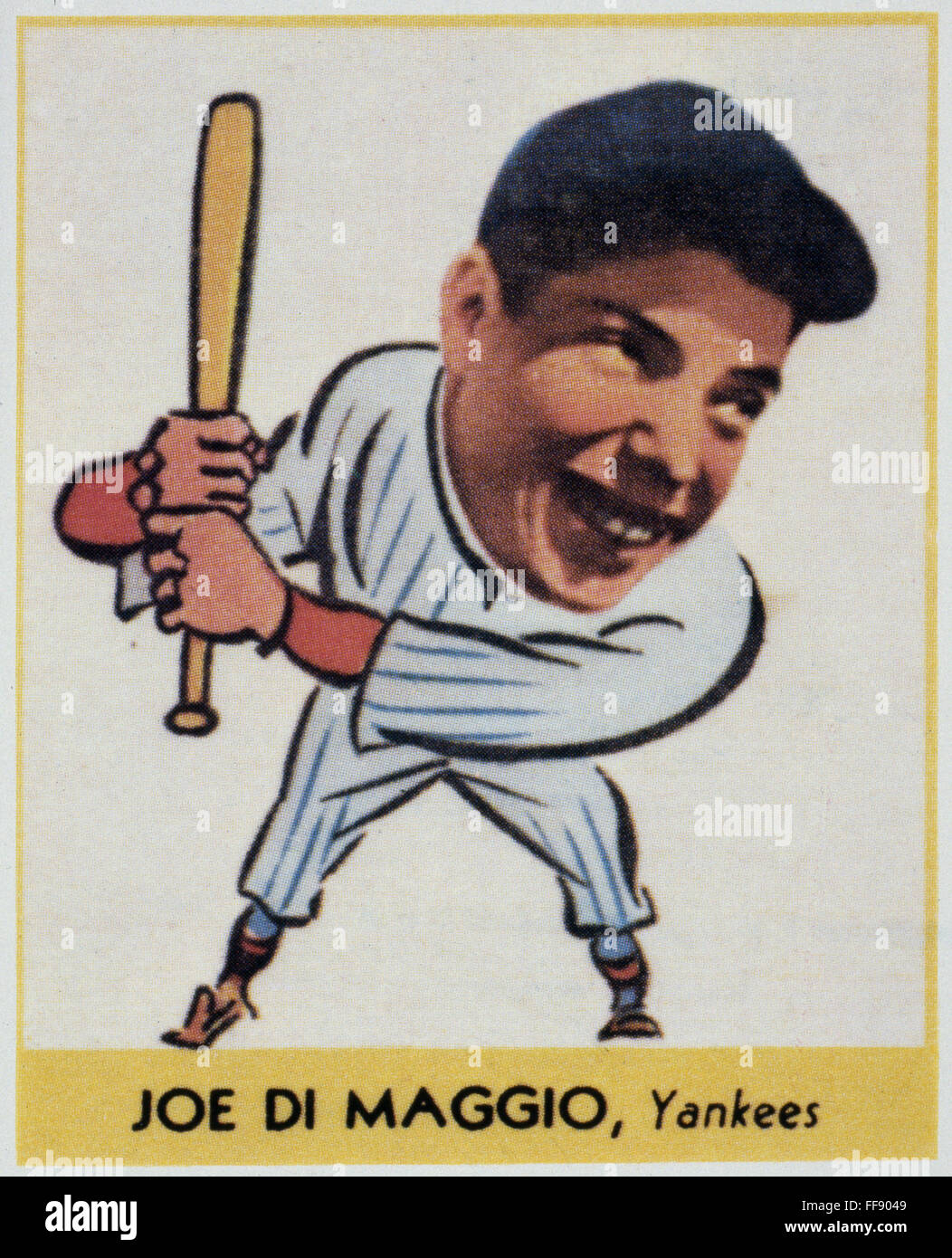 JOE DIMAGGIO (1914-1999). /nAmerican baseball player. American baseball ...