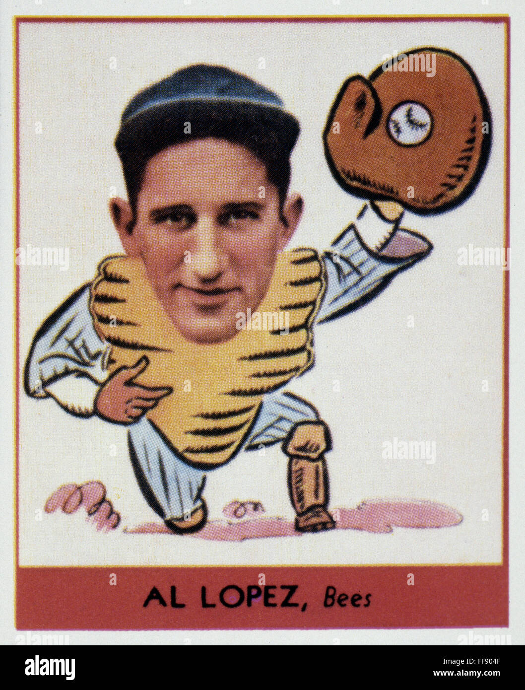 AL LOPEZ (1908-2005). /nAlfonso Ramon Lopez. American baseball catcher ...