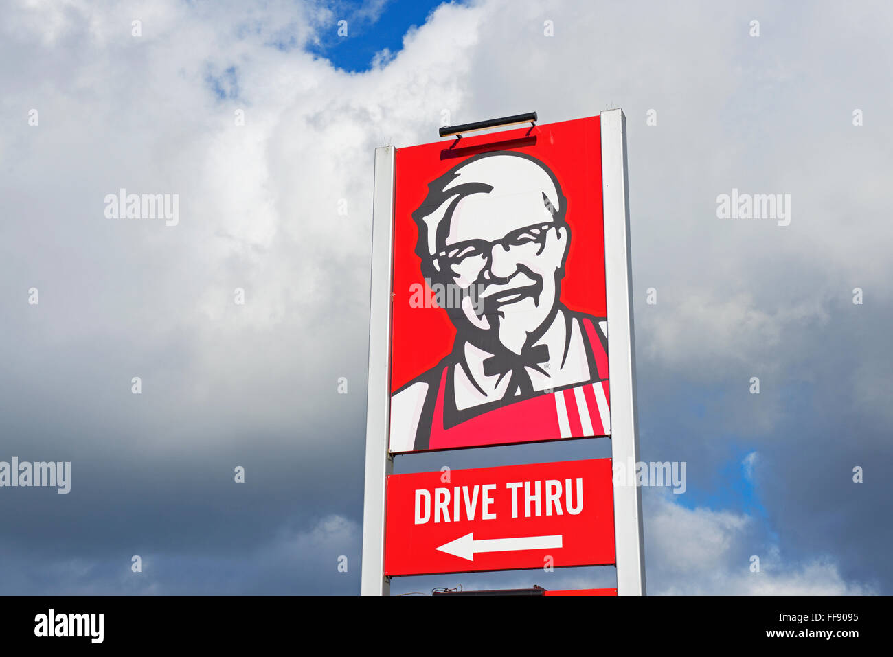 Kfc sign hi-res stock photography and images - Alamy