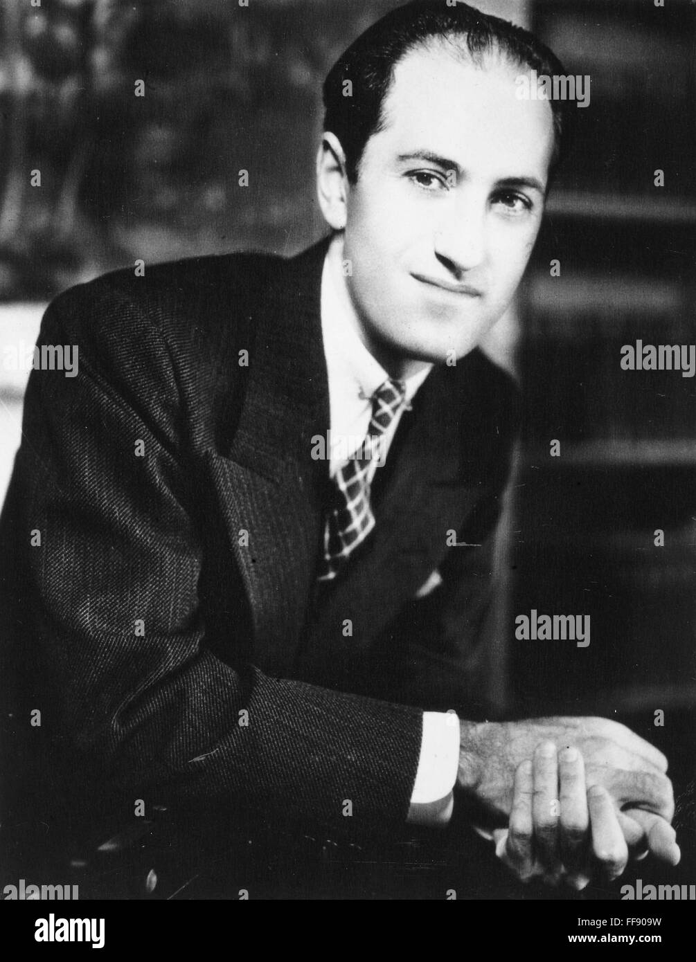 GEORGE GERSHWIN. /n(1898-1937). American composer. Photographed in the ...