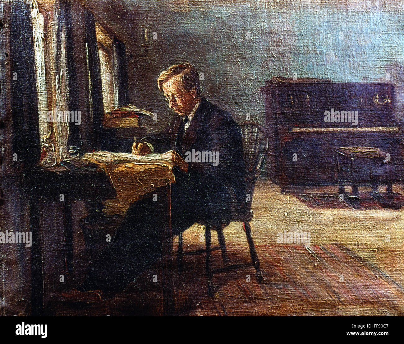 GUSTAV HOLST (1874-1934). /nEnglish composer. Oil on canvas, 1910, by ...
