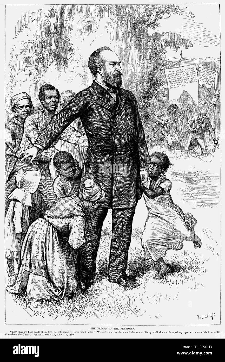 JAMES A. GARFIELD (1831-1881). /n20th President of the United States ...