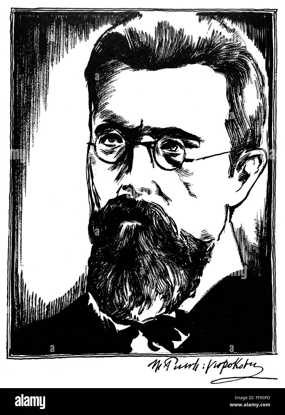 NIKOLAI RIMSKI-KORSAKOV /n(1844-1908). Nikolai Andreevich Rimski ...