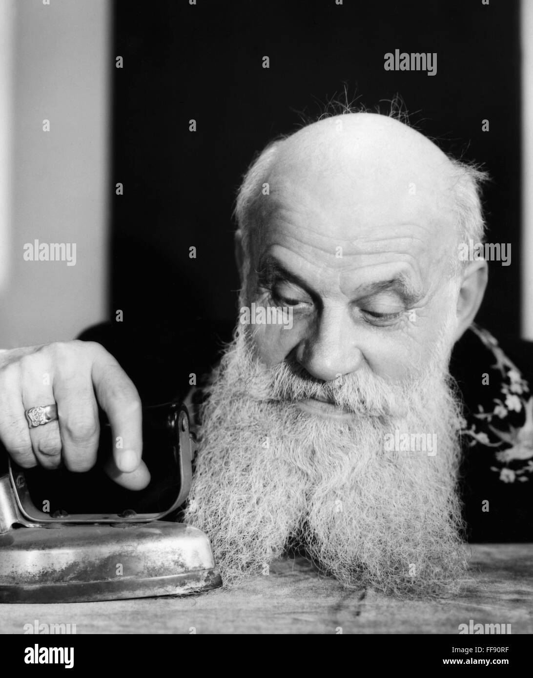 AUGUST TOLLAIRE (1866-1959). /nFrench actor. Movie still Stock Photo ...