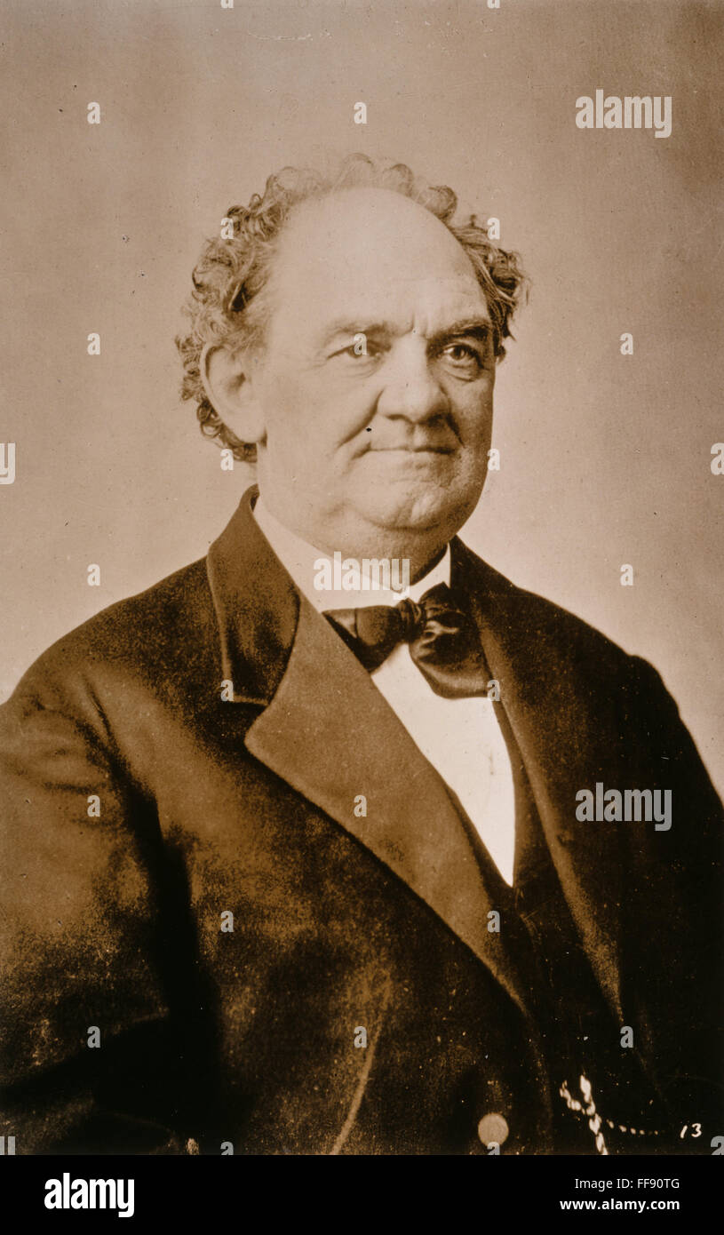 P.T. BARNUM (1810-1891). /nPhineas Taylor Barnum, photograph, n.d Stock ...