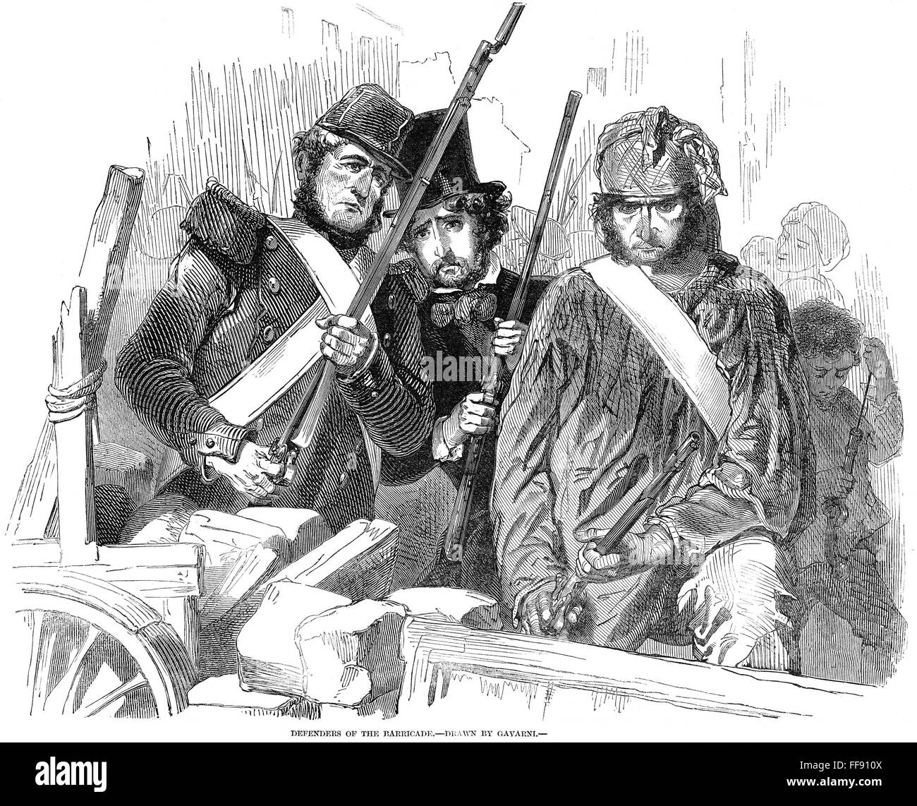 1848 revolution barricade High Resolution Stock Photography and Images ...