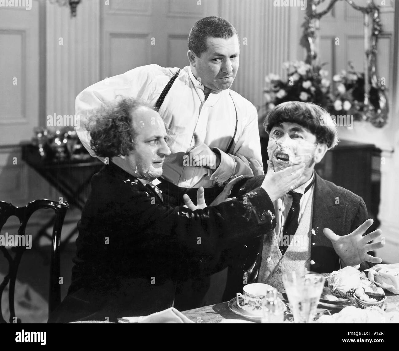 THREE STOOGES: FILM STILL./nFilm still of the 'Three Stooges.' Larry ...