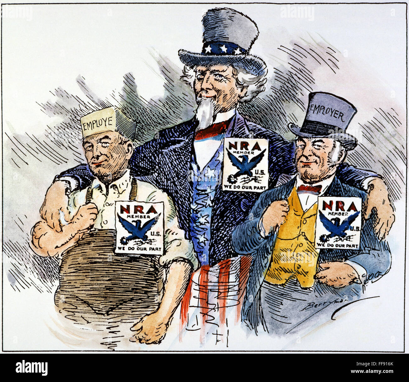 CARTOON: NEW DEAL, 1933. /nAmerican cartoon by Clifford Berryman, 1933 ... CARTOON: NEW DEAL, 1933. /nAmerican cartoon by Clifford Berryman, 1933 ...