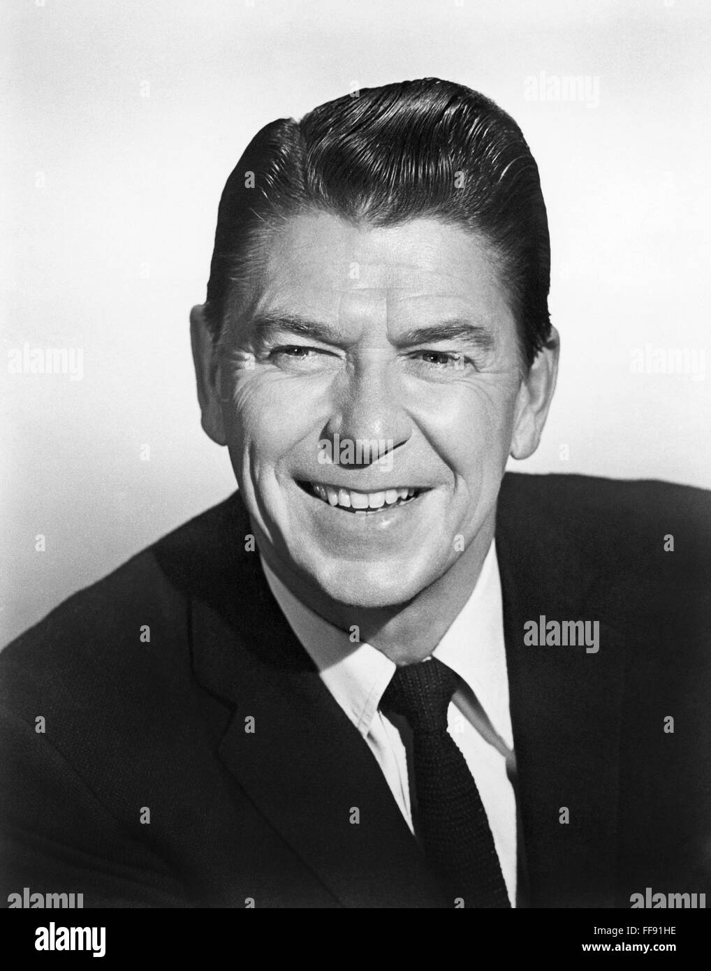 Ronald reagan president of the united states of america hi-res stock ...