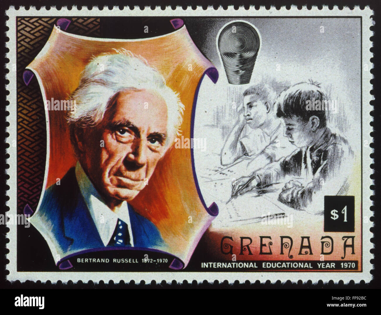 BERTRAND RUSSELL (1872-1970). /nEnglish mathematician and philosopher ...