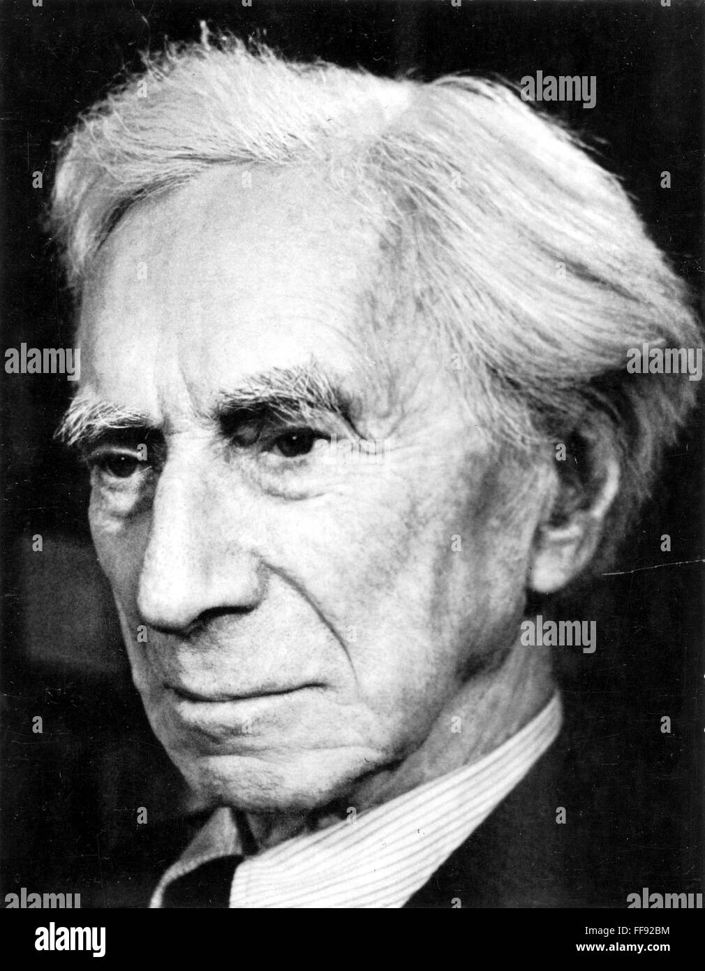 BERTRAND RUSSELL /n(1872-1970). 3rd Earl Russell. English mathematician ...