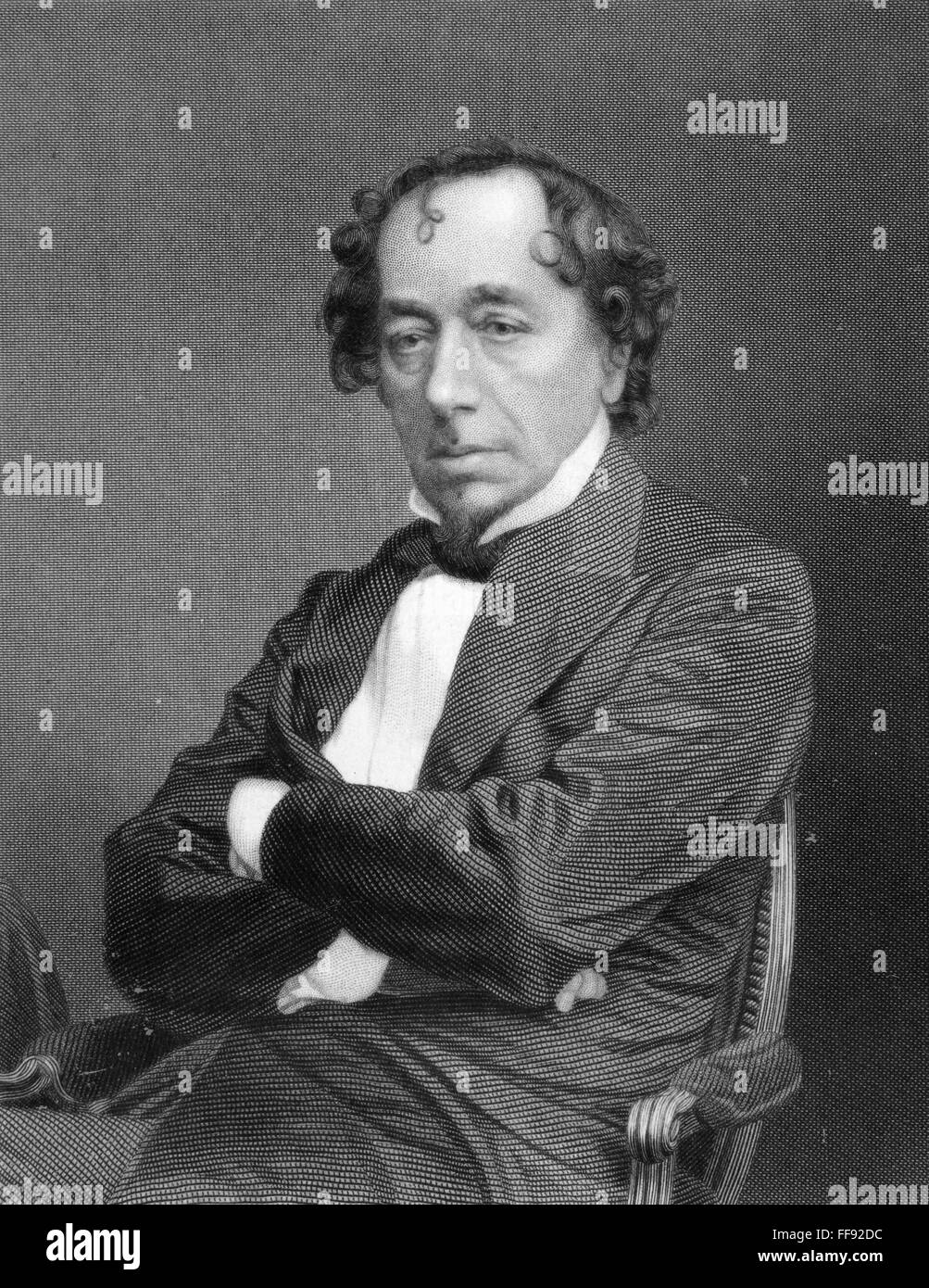 BENJAMIN DISRAELI /n(1804-1881). 1st Earl of Beaconsfield. English ...