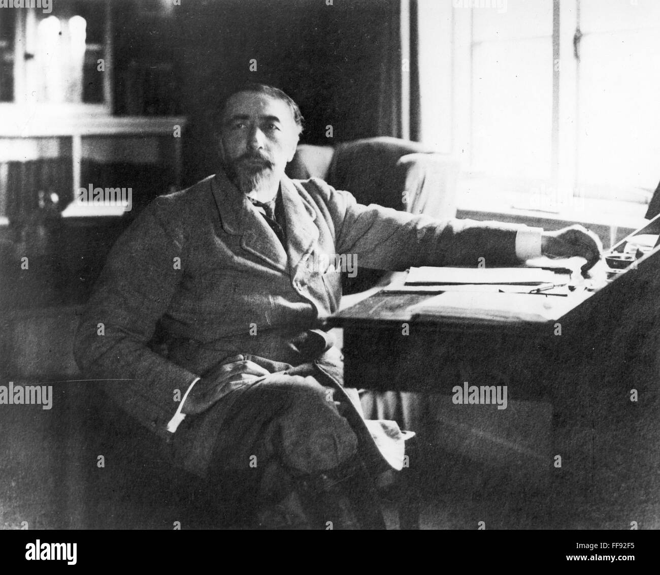 JOSEPH CONRAD (1857-1924). /nPolish (naturalized British) writer Stock ...