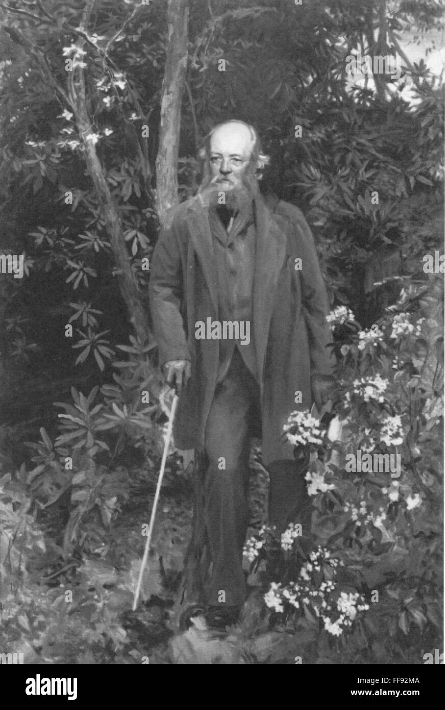 FREDERICK LAW OLMSTED/n(1822-1903). American landscape architect. Oil ...