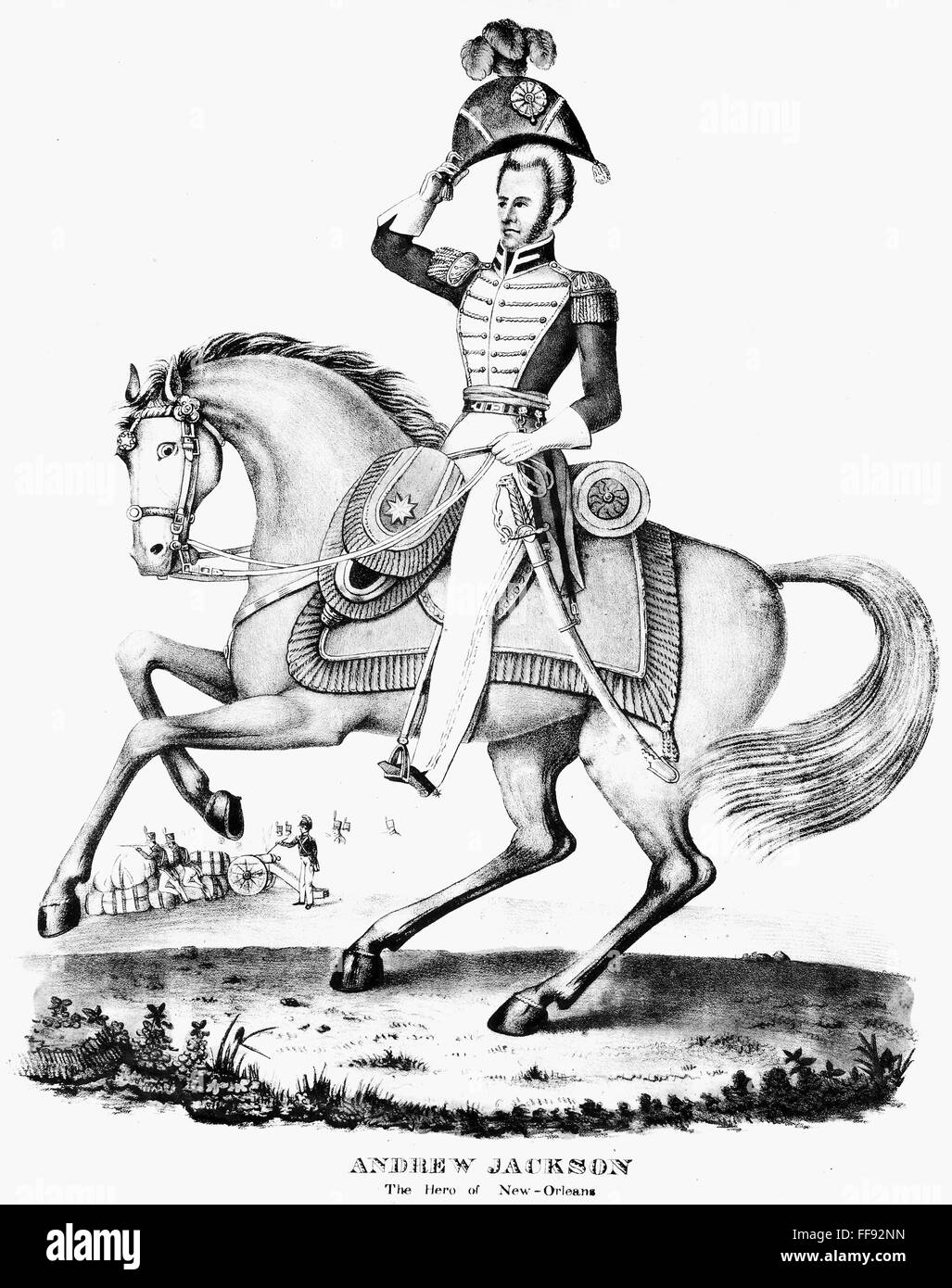 ANDREW JACKSON (1767-1845). /nSeventh President of the United States ...