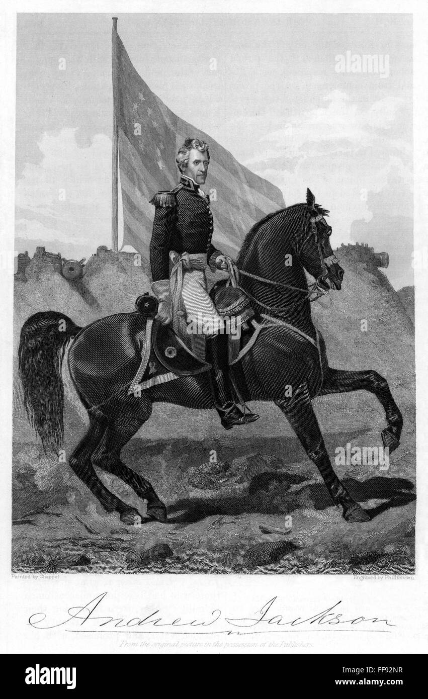ANDREW JACKSON (1767-1845). /n7th President of the United States ...