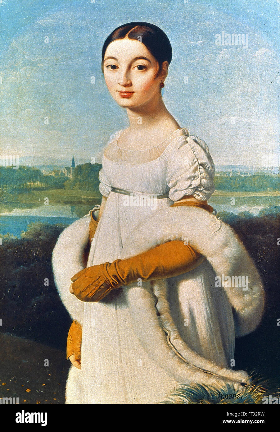 Mademoiselle caroline riviere hi-res stock photography and images - Alamy