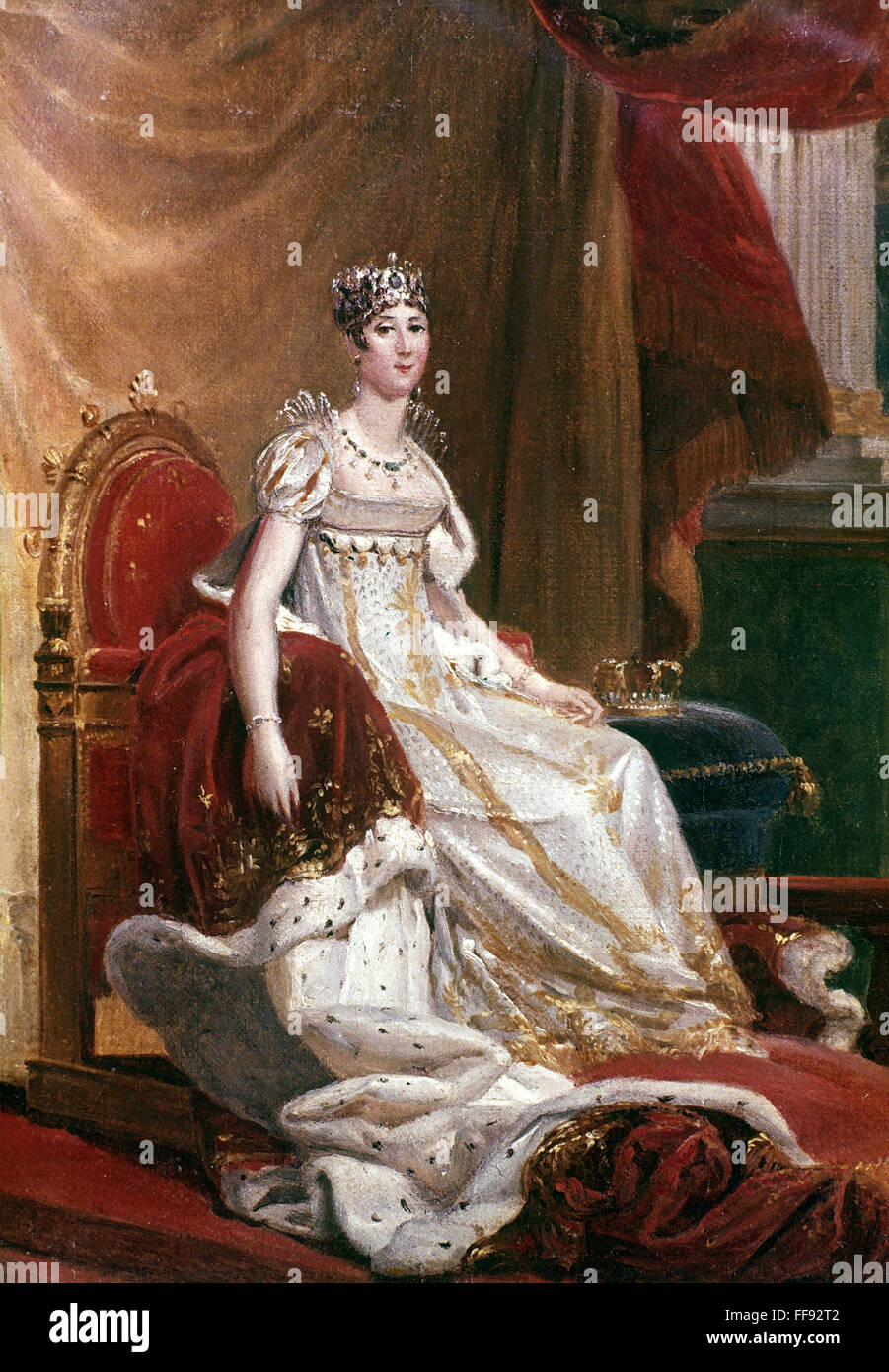 JOSEPHINE de BEAUHARNAIS /n(1763-1814). Empress of the French, 1804 ...