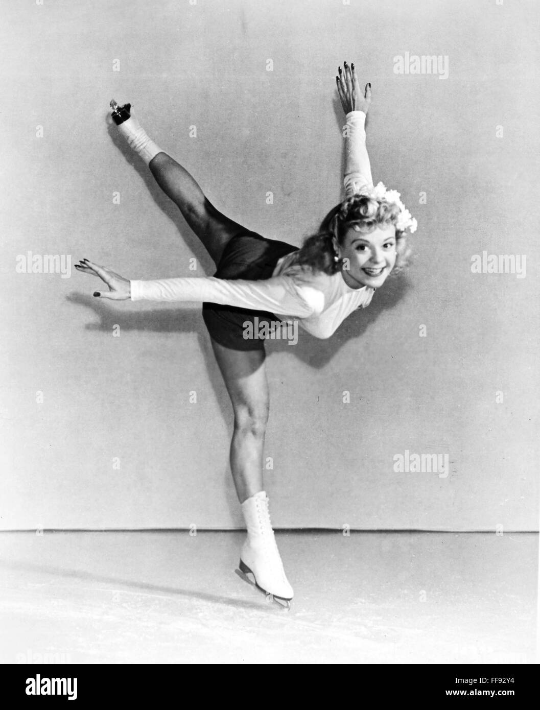 SONJA HENIE (1912-1969). /nNorwegian figure skater and actress ...