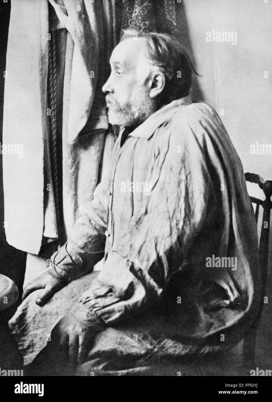 EDGAR DEGAS (1834-1917). /nFrench Impressionist painter. Photographed ...