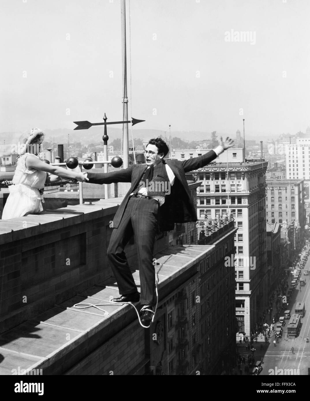 HAROLD LLOYD (1889-1971). /nAmerican comedian Stock Photo - Alamy